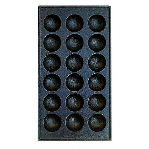 KANDA カンダ AKSたこ焼鉄板 28穴 φ40x深23mm 1個