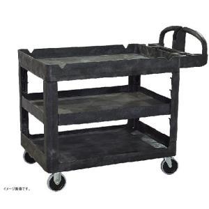 トラスト シェルフユーティリティーカート3段 4043 ブラック【KTL6901】