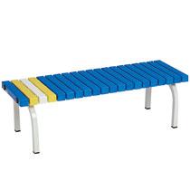 テラモト ホームベンチ1200 青(BC-302-012-3)