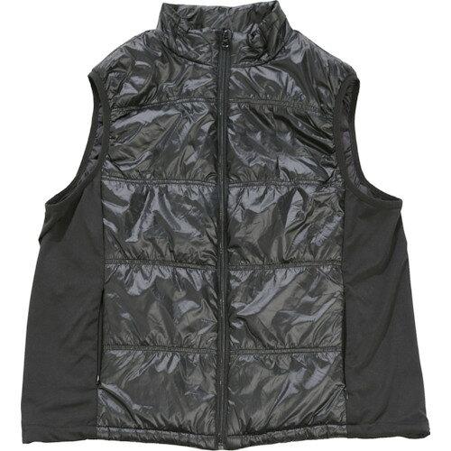 リンクサス 速暖ヒートベストEX 服地 ブラック L (LXPHBEXL 8233)