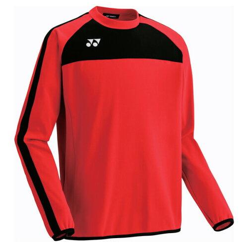 YONEX ヨネックス ユニトレーニングトップ (FW5006) [色 : レッド] [サイズ : L]