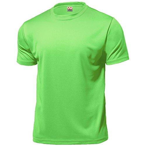ウンドウ(Wundou) ドライライトTシャツ P-330 蛍光グリーン(76) サイズ:Lの通販はau PAY マーケット - ECJOY! | au PAY マーケット－通販サイト