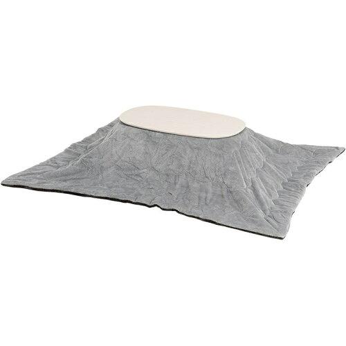 HAGIHARA 萩原 こたつ+うす掛け布団 2点セット カルミナ950WS+ビケ950GY ※北海道、沖縄、離島配送不可