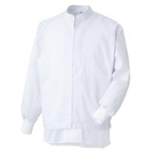 ミドリ安全 異物混入防止長袖ブルゾン ホワイト LL   MHS3213W UE LL