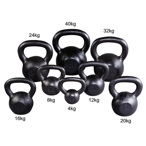 マーシャルワールドジャパン KDB-BK20 ケトルベル 20kg 黒