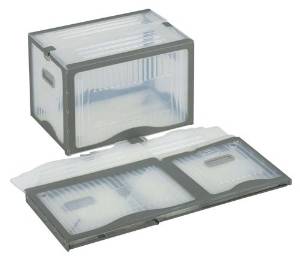 TKG テイケイジイ 遠藤商事 リスボックス 透明タイプ 手穴無し40BII C/GY【ALS8703】