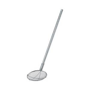 TGK TS パイプ柄給食用すくい網丸型 極荒目24cm  柄長60cm【ASK5803】