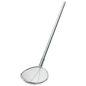 TGK TS パイプ柄給食用すくい網 スイノー型特大 極荒目  柄長60cm【ASI6602】