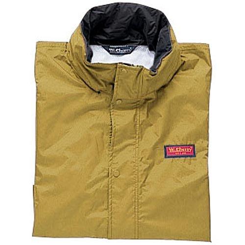 カジメイクエントラントレインスーツ7200カーキ3L7200-14-3L