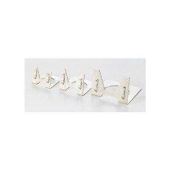 TKG テイケイジイ 遠藤商事 スチールカード立 (50枚入)大【PKCD0001】