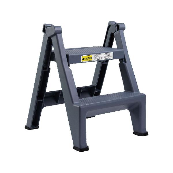 ... トラスト 折りたたみステップツール 2段6932 グレー【KTLI301】