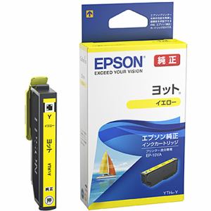 EPSON エプソン インクカートリッジ(イエロー)(YTH-Y)の通販はau PAY マーケット - ECJOY! | au PAY マーケット－通販サイト