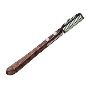 フェザー プロフェッショナルエフシステムレザー 木柄