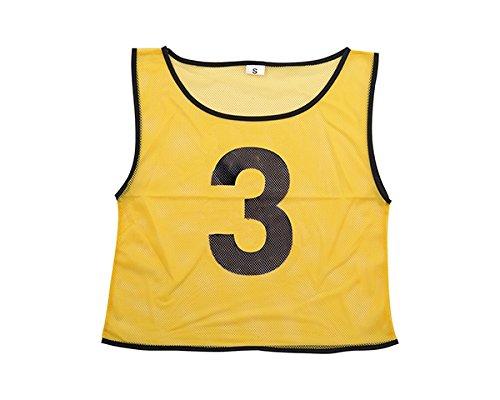 ARTEC チームベスト 小(1〜10)黄 4508 1パック