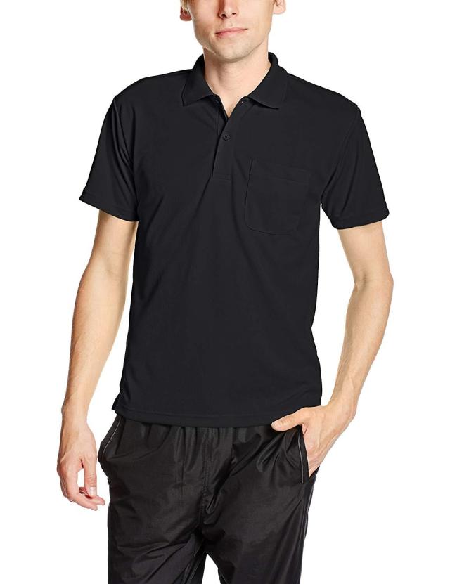 glimmer(グリマー) 4.4オンスAVPドライポロシャツ(ポケット付) 00330 ブラック(005) サイズ:Mの通販はau PAY マーケット - ECJOY! | au PAY ...