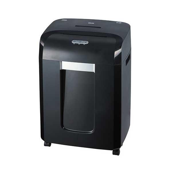 ナカバヤシ NSE-525BK 電動シュレッダー クロスカット 最大幅:A4 11枚〜50枚 21L〜30L ブラック