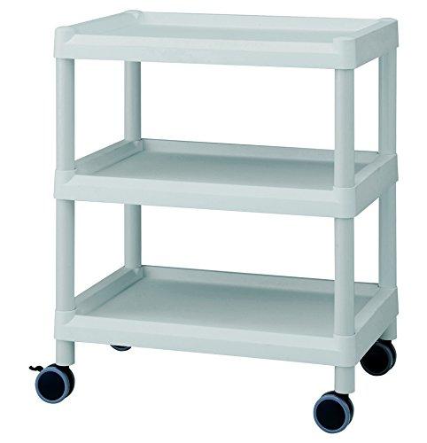 アズワン モバイルイ-ジ-カ-ト(グレ-) 3段 532×368×800NC3-6495-013-6495-03