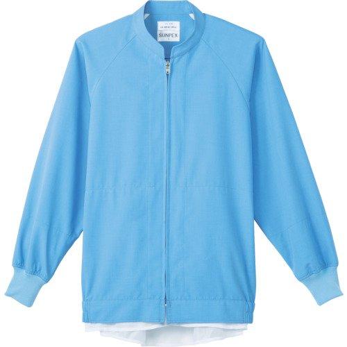 サンペックス クールフリーデ男女兼用長袖ジャンパー サックス SS CD-620-SS 1着