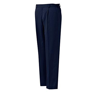 VE387SITASSミドリ安全 男女共用 裾上調整機能付イージーフレックスパンツ ネイビー SS7949821