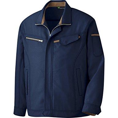 VE527UEMミドリ安全 ベルデクセル 男女ペア 交織ストレッチジャンパー VE527上 M8357020