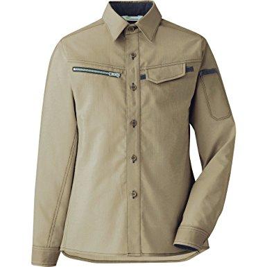 VELS2534UE7ミドリ安全 ベルデクセル 交織ストレッチ 女子シャツ VELS2534 上 78357201