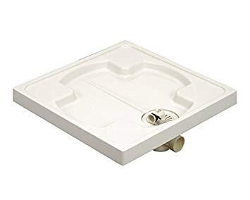 サヌキ 防水パン 640×640×65 ホワイト PP樹脂