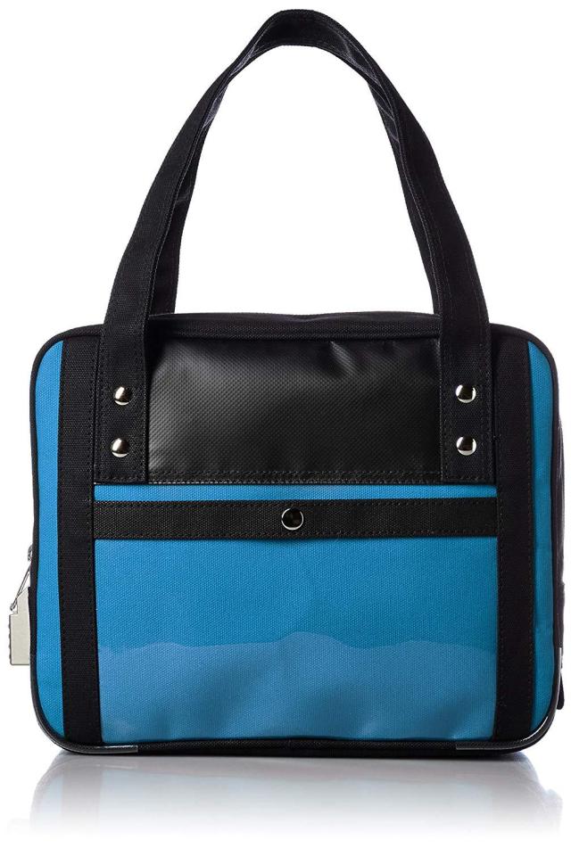 SANEI 帆布メール用ボストン(SS)SED-1錠付 ブルー