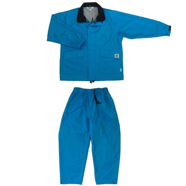 APT RAIN HI(アプトレインハイ) 前垣 AP600透湿レインスーツ エメラルド Sサイズ