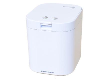 島産業 生ごみ減量乾燥機『パリパリキューブ』(1〜5人用/ホワイト) PPC-11-WH