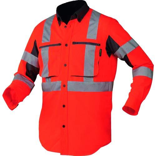 東洋物産 BT スーパークールサマーシャツ オレンジ LLサイズ