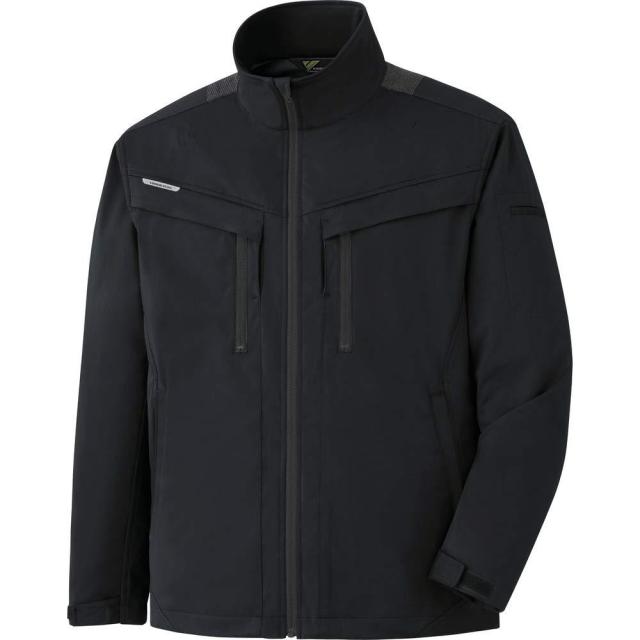 ミドリ安全 ベルデクセル ハーネス対応 ストレッチ防寒ジャンパー VE2019 上 ブラック LL