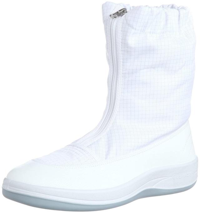 ミドリ安全 クリーン静電靴 ハーフフード ファスナー式 SU551 26.0CM