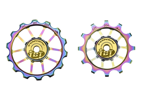 TOKEN TK1724-TBT ビッグプーリーセット シマノ/スラム11s オイルS【沖縄・離島への配送不可】