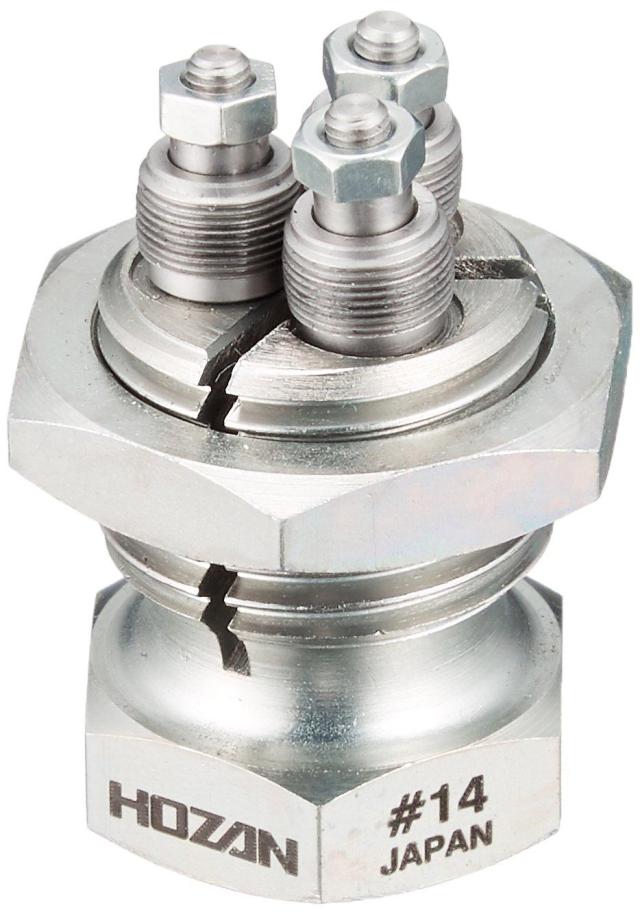 ホーザン(HOZAN) ダイスヘッド 適応スポーク:#14(プレーン) ネジサイズ:BC2.0(56山) C-707-14【沖縄・離島への配送不可】