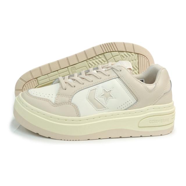 コンバース CONVERSE スニーカー 厚底 レディース ウエポン WEAPON PLTS OX ピンクベージュ