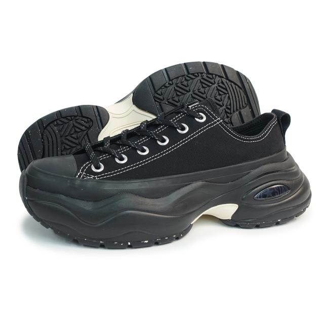 コンバース CONVERSE スニーカー メンズ レディース ローカット 厚底 オールスター (R) サージトレーナー OX ブラック/ブラック ALL STAR (R) SURGETRAINER OX