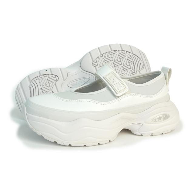 コンバース CONVERSE スニーカー メンズ レディース ローカット 厚底 オールスター (R) サージトレーナー MJ OX ピュアホワイト ALL STAR (R) SURGETRAINER