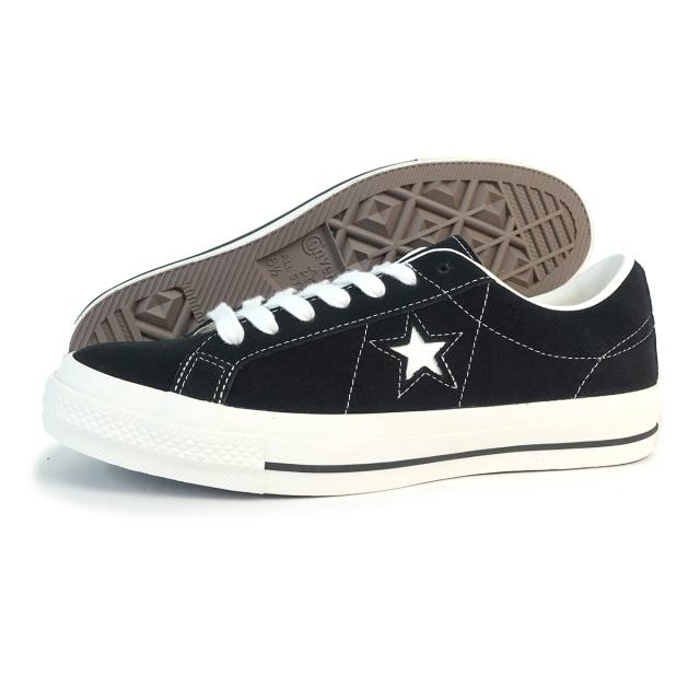 コンバース CONVERSE スニーカー メンズ レディース ローカット ワンスター スエード ブラック 黒 定番モデル ONE STAR SUEDE
