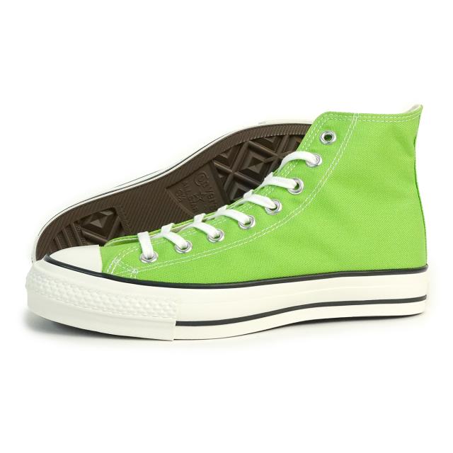 コンバース CONVERSE スニーカー メンズ レディース ハイカット キャンバス オールスター J HI マスカットグリーン CANVAS ALL STAR J HI 日本製