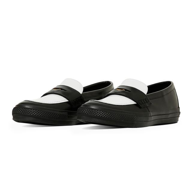 コンバース CONVERSE メンズ レディース ローファー オールスター ローファー ブラック/ホワイト ALL STAR COINLOAFER