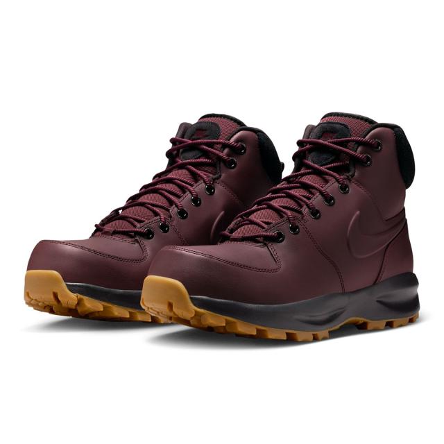NIKE ナイキ メンズ レディース スニーカー ブーツ  マノア レザー HF7095-600 バーガンディクラッシュ MANOA LEATHER