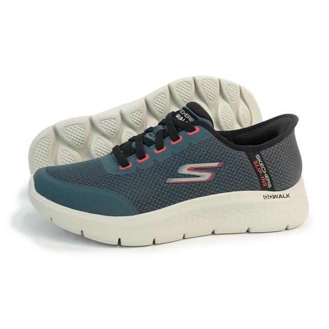 SKECHERS スケッチャーズ スリップインズ ハンズフリー スニーカー スリッポン ゴー ウォーク フレックス 216332 SLT スレート  GO WALK FLEX