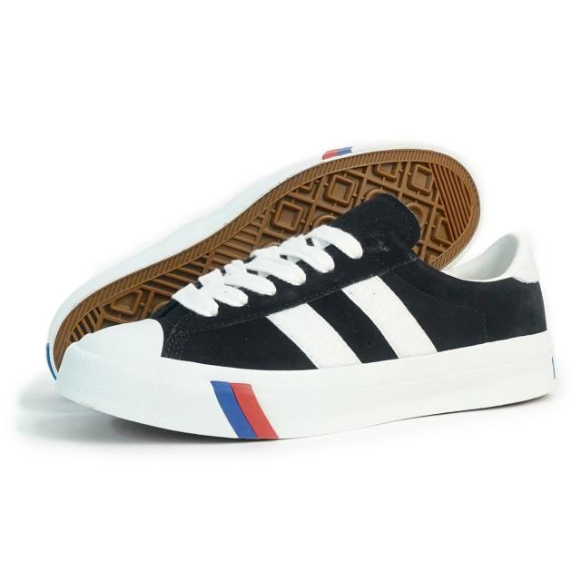 プロケッズ PRO-Keds スニーカー メンズ レディース 靴 シューズ ロイヤルプラス スエード ロー PN1021 ブラック　 PLUS SUEDE LO  Vibramソール