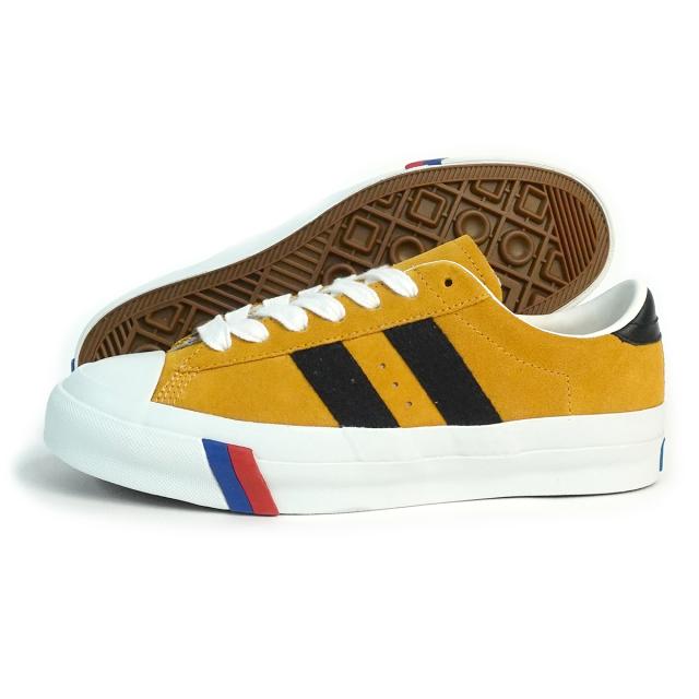 プロケッズ PRO-Keds スニーカー メンズ レディース 靴 シューズ ロイヤルプラス スエード ロー PN1021 マスタード  PLUS SUEDE LO  Vibramソール