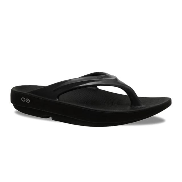 OOFOS ウーフォス サンダル リカバリーサンダル レディース ウーララ OOLALA BLACKレディース サンダル 黒 厚底 軽量 衝撃吸収 Oolala