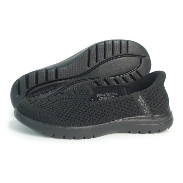 SKECHERS スケッチャーズ スニーカー レディース スリップインズ オンザゴー フレックス セレステ 136180 BBK ブラック ON-THE-GO FLEX CELESTE