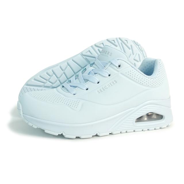 SKECHERS スケッチャーズ スニーカー レディース ウノ スタンド オン エア 73690 LTDN ライトデニム サックス系 UNO STAND ON AIR