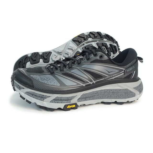 【並行輸入品】HOKA ホカ メンズ スニーカー マファテスピード2 メンズ 厚底 MAFATE SPEED 2 ブラック 黒 1126851-BCSTL ホカオネオネ