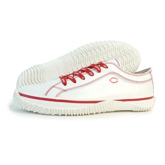 SPINGLE スピングル 広島カープ スニーカー 2025年モデル SP-1058 ホワイト 広島東洋カープコラボモデル スピングルムーブ