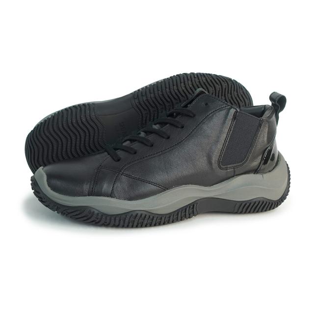 SPINGLE スピングル スニーカー メンズ レディース SP-1909 ブラック  革 カンガルーレザー  軽量 プレゼント